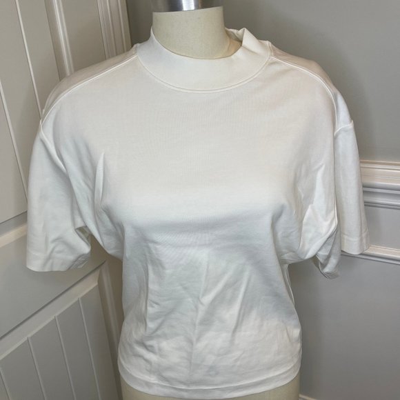 COS | Tops | Cos Formal White Tshirt | Poshmark